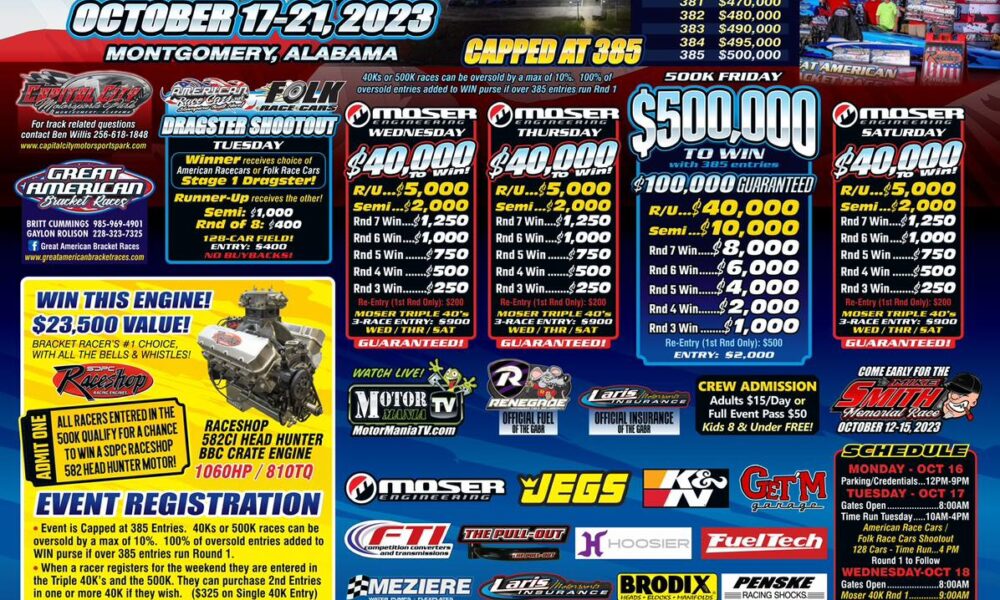 Great American Bracket Races - Welcome to Great American Bracket Races